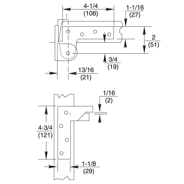 Rixson 680 Jamb Attached 3/4 Rixson 680 Jamb Attached 3/4